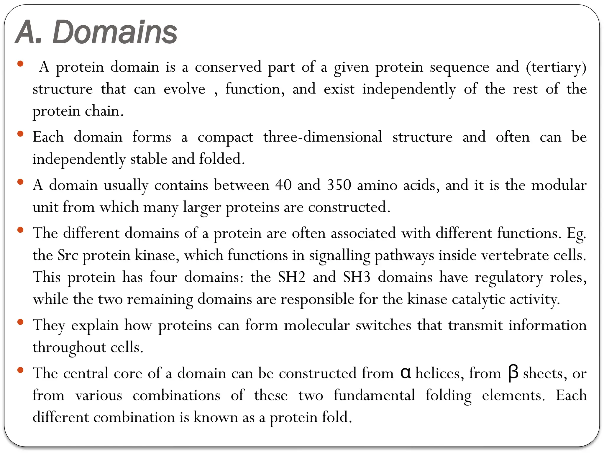 Protein structure, levels of protein structure,.pptx