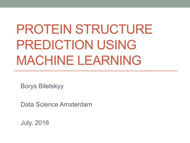 Protein structure prediction | PDF