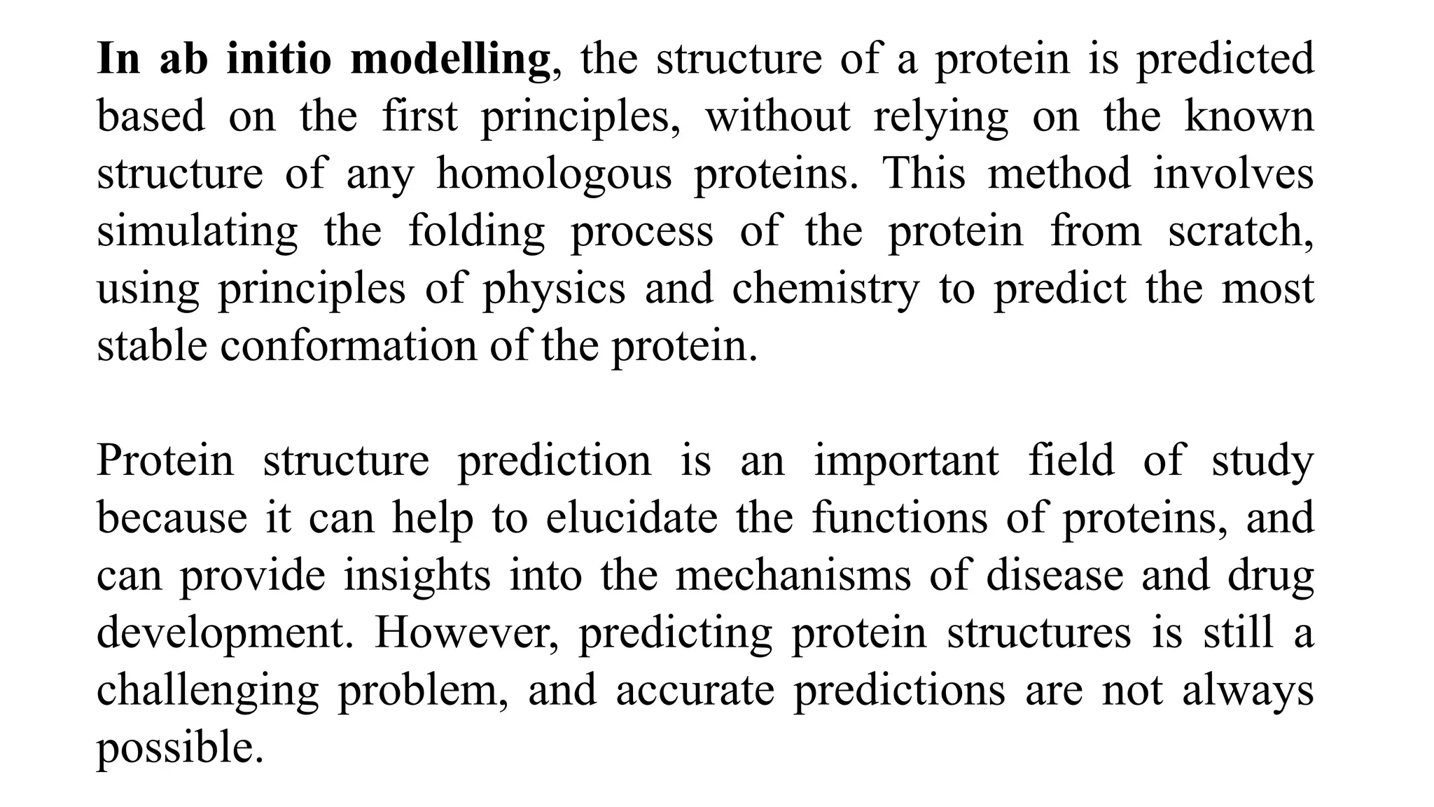 Protein structure prediction primary structure analysis.pptx ...
