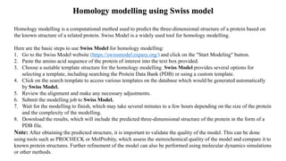 Protein structure prediction primary structure analysis.pptx ...