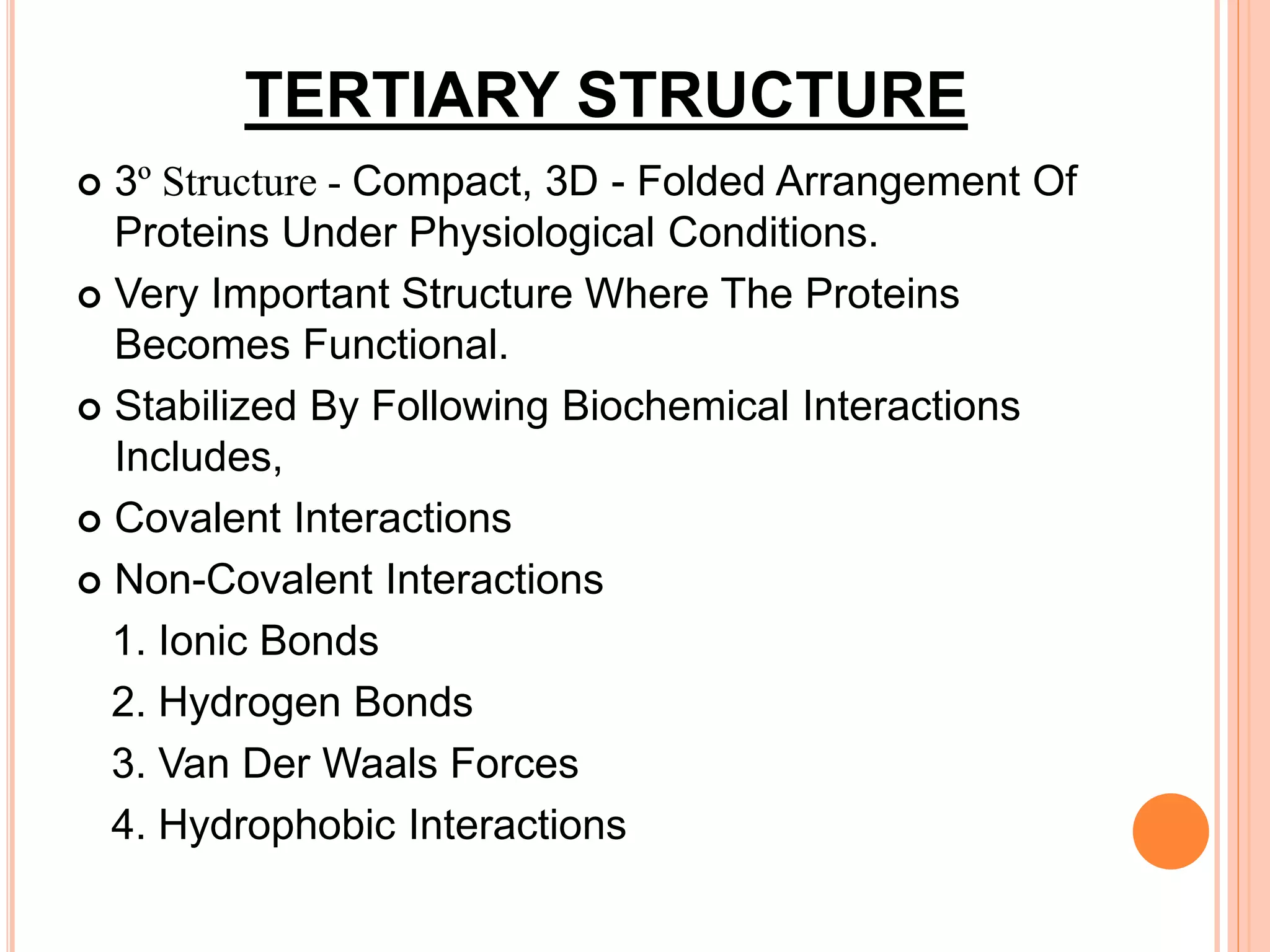Protein Structures | PPTX