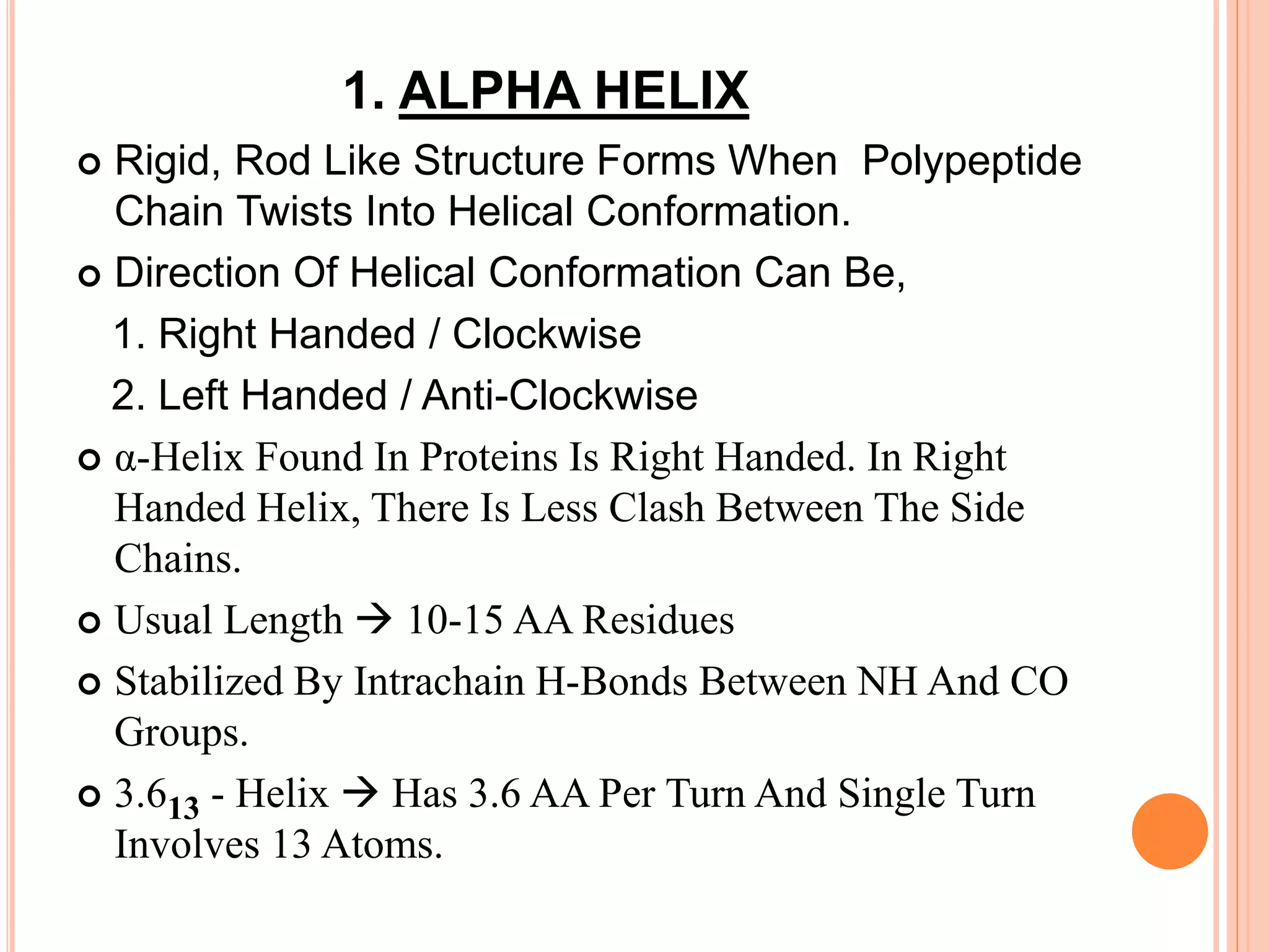 Protein Structures | PPTX