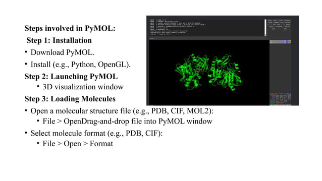 PROTEIN STRUCTURE VISUALIZATION AND COMPARISION S. Madhumitha ...