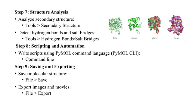 PROTEIN STRUCTURE VISUALIZATION AND COMPARISION S. Madhumitha ...