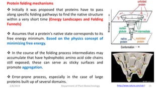 Protein Structure, Post Translational Modifications and Protein Folding | PPTX