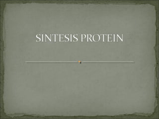 Protein Synthesis | PPT