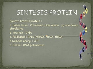 Protein Synthesis | PPT