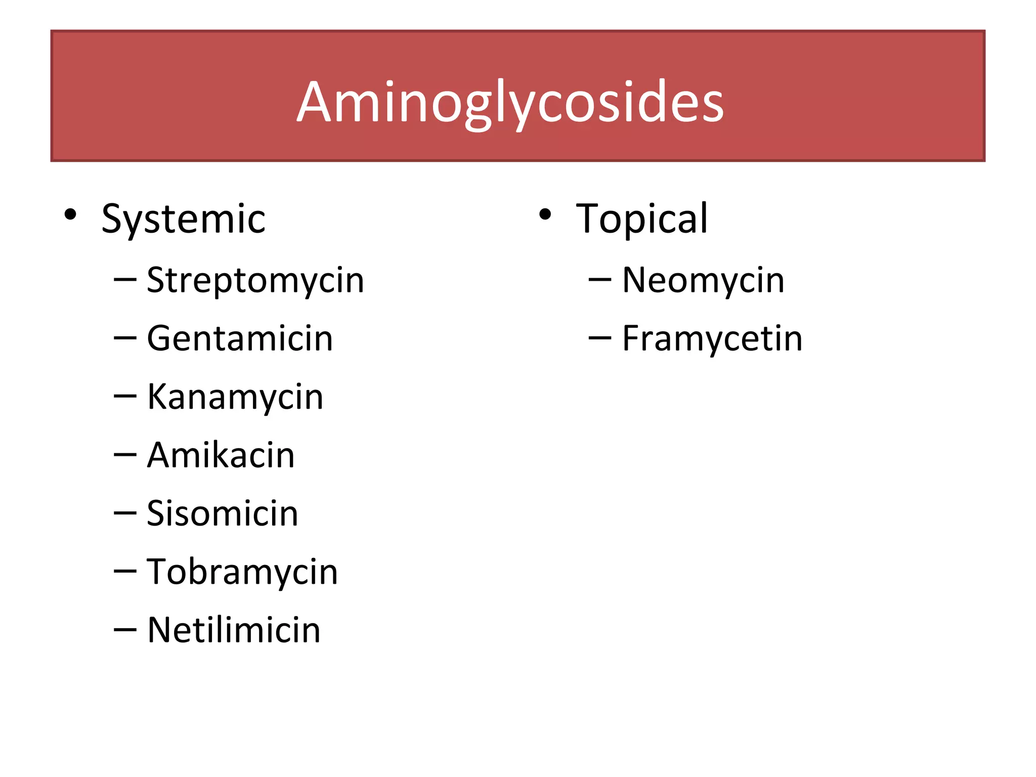 Protein synthesis inhibitors | PPT