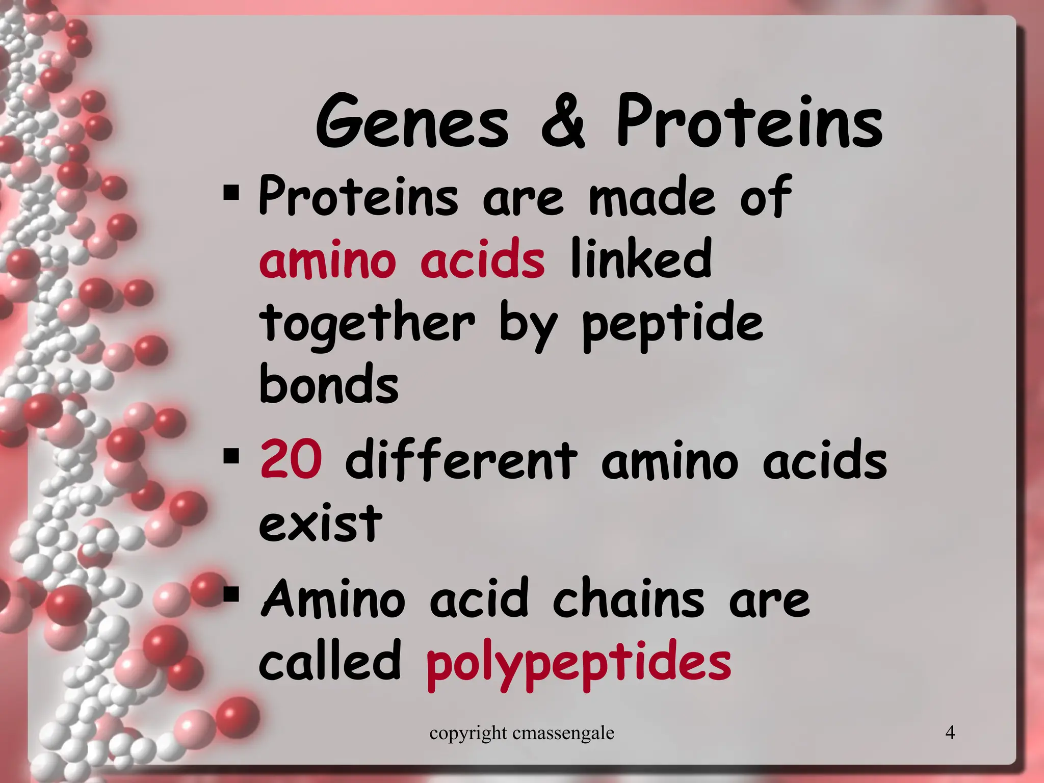 Protein Synthesis ppt. Genes DNA explained | PPT