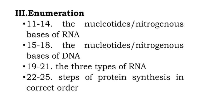 Grade 10 Quarter 4 Protein Synthesis Quiz.pptx
