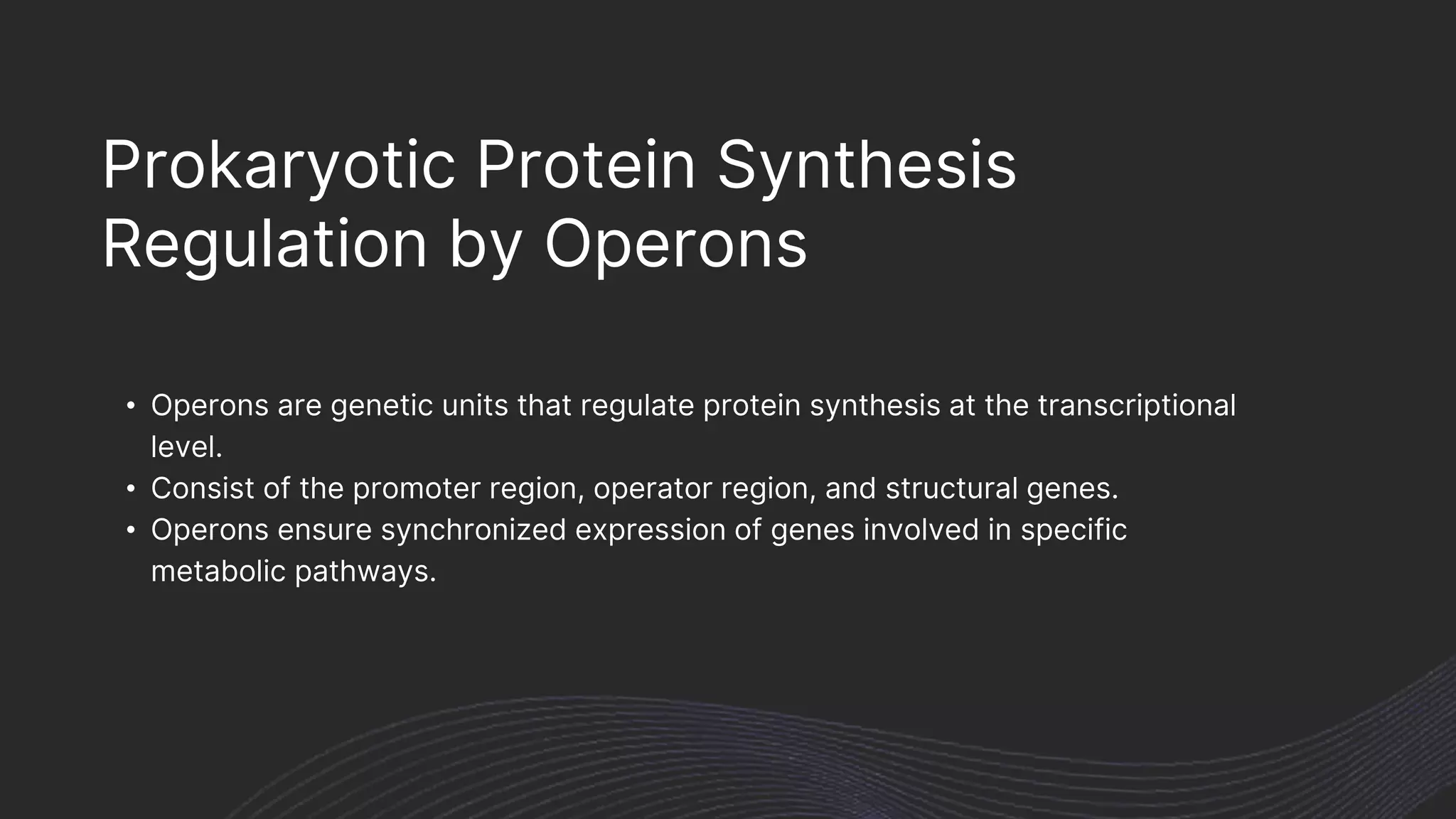 Protein Synthesis Regulation in Prokaryotes.pptx