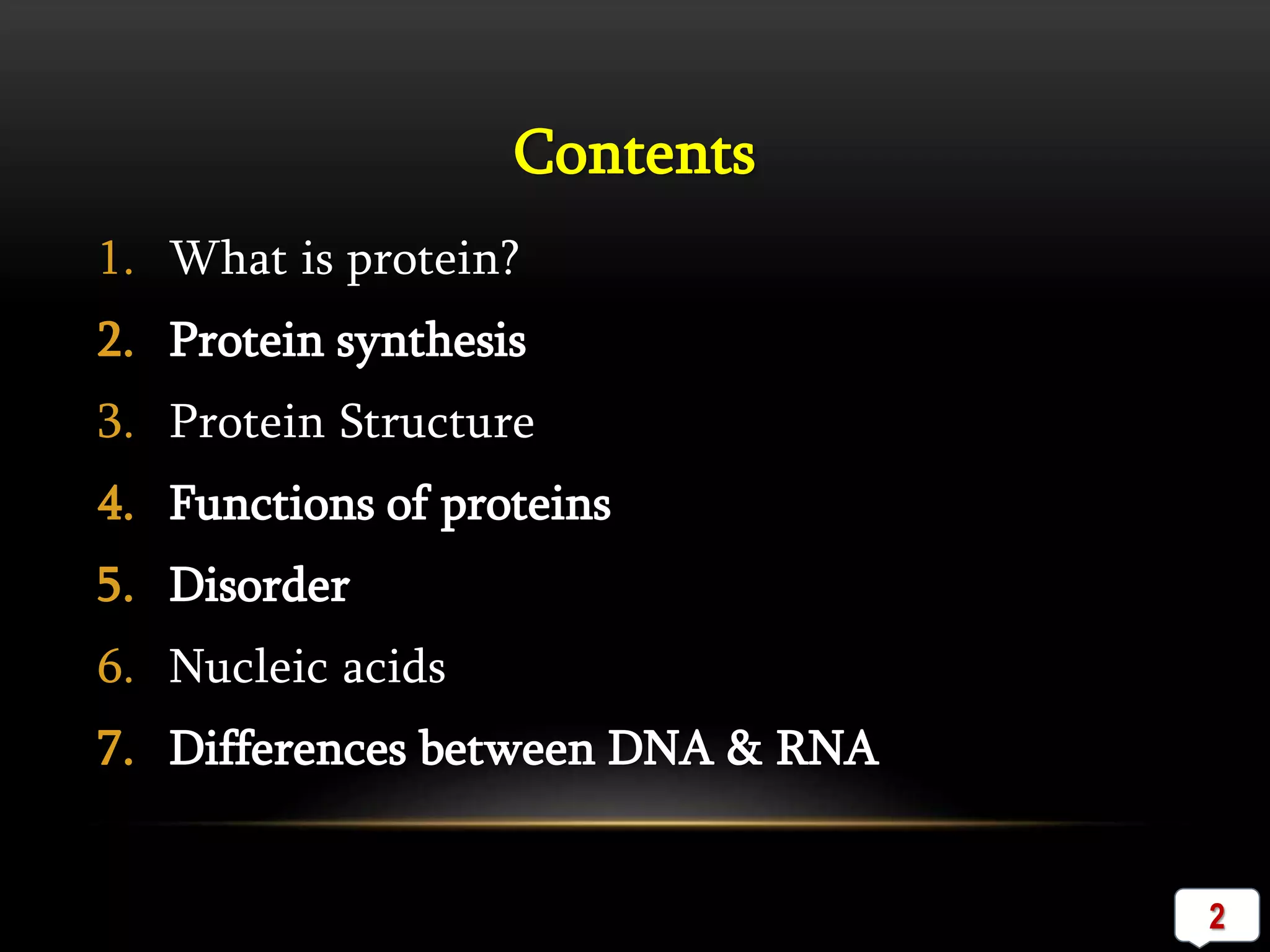 Protein synthesis, Structure and types of Nucleic.pptx