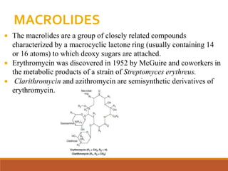Basic Knowledge about Protein Synthesis Inhibitors.ppt