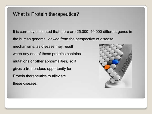 Protein therapeutics | PPT