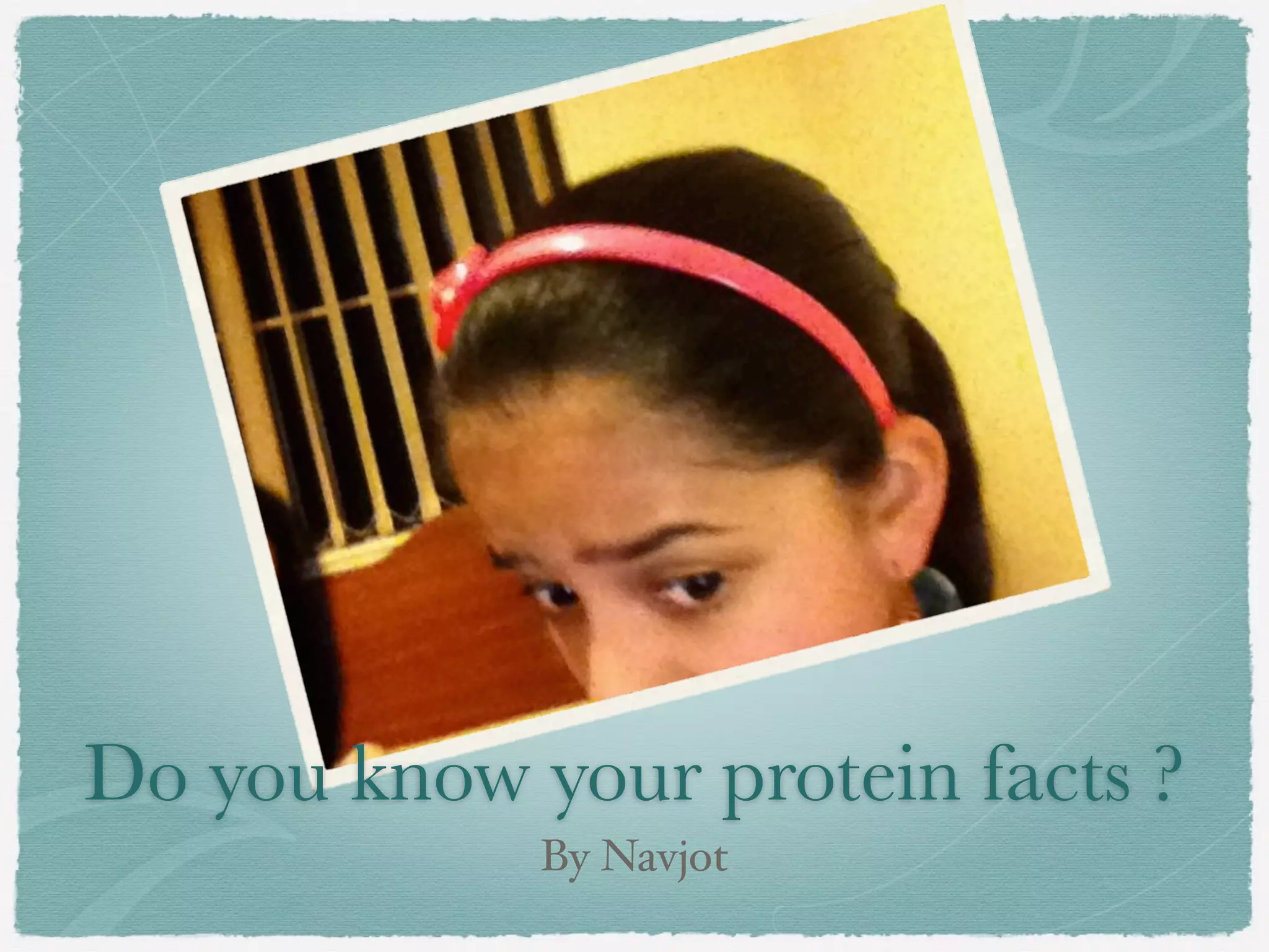 Protein questions and answers | KEY