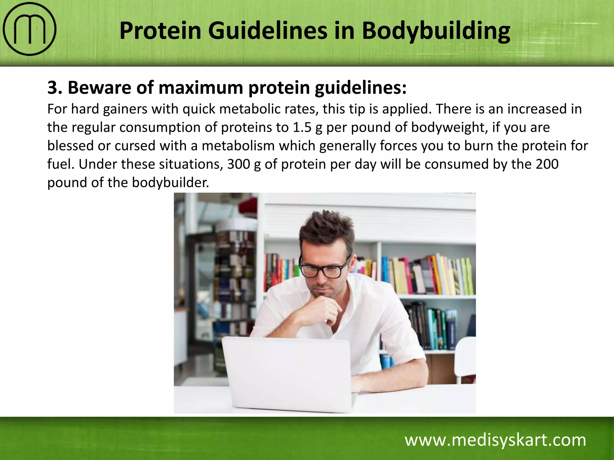 Protein Tips and Guidelines in Bodybuilding | PPT