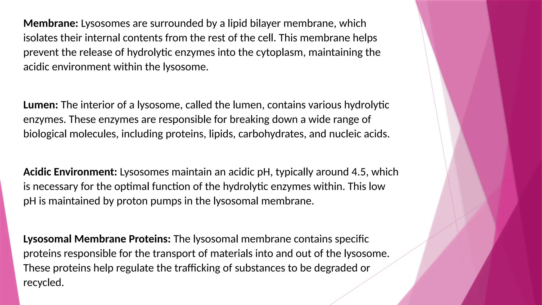 Introduction to Protein Transport to Lysosome | PPTX