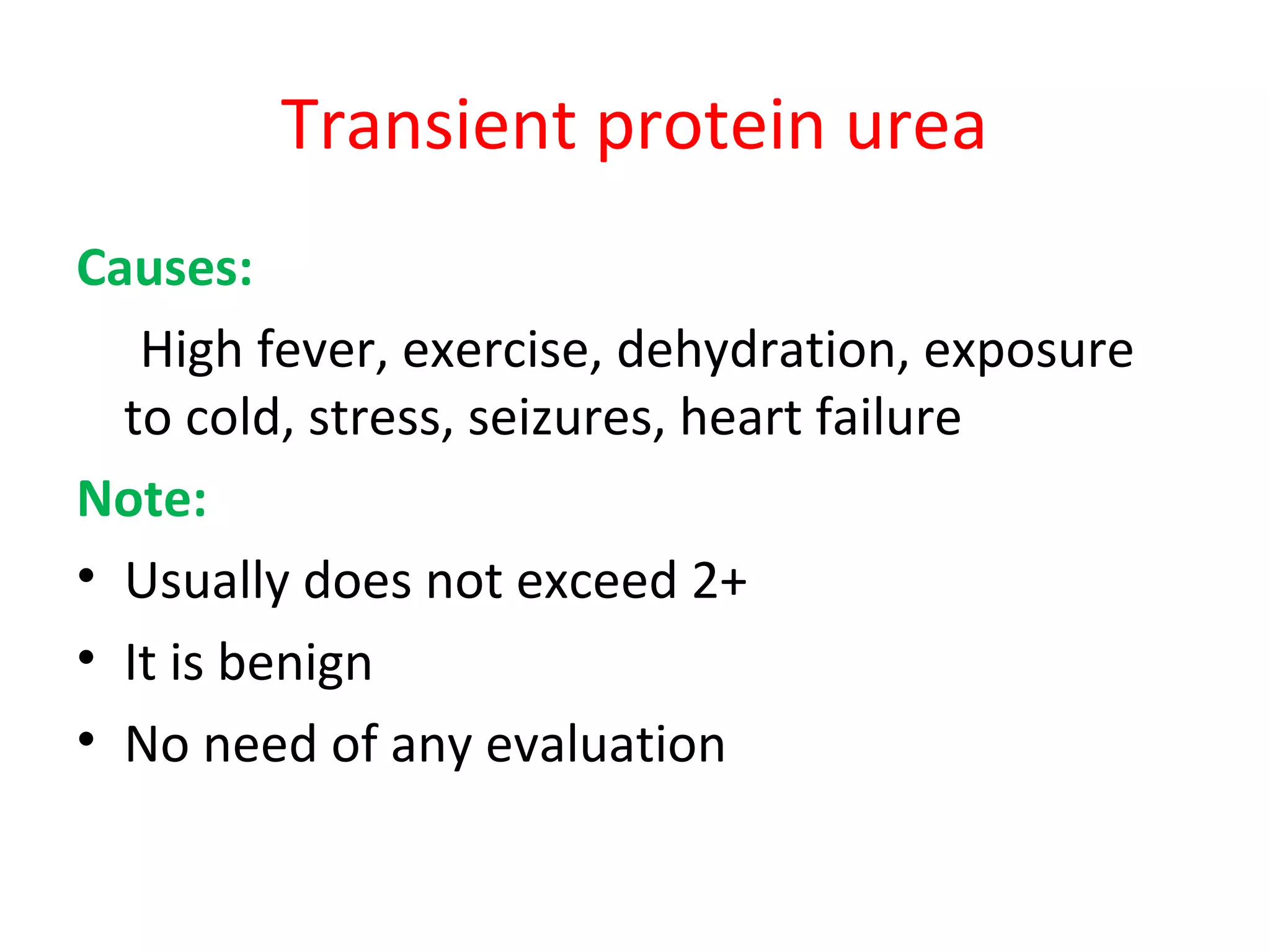 Proteinurea & nephrotic syndrome | PPT
