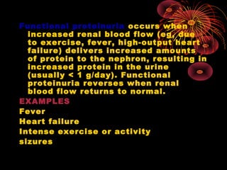 Proteinuria | PPT