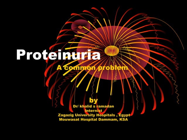 Proteinuria | PPT | Blood Disorders | Diseases and Conditions