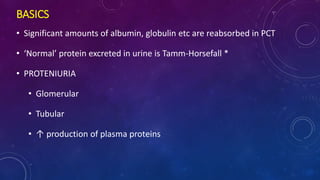 Proteinuria | PPTX