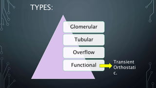 proteinuria and its types ,causes,micro and macroalbuminuria. | PPTX