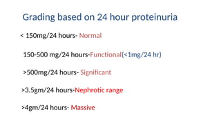 proteinuria presentation how on approach.pptx