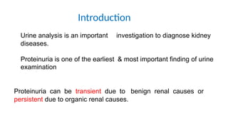 proteinuria presentation how on approach.pptx