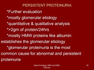 Proteinuria | PDF