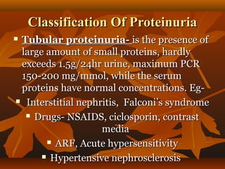 Proteinuria how to approach | PPT | Medical Health