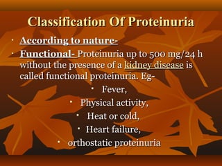 Proteinuria how to approach | PPT
