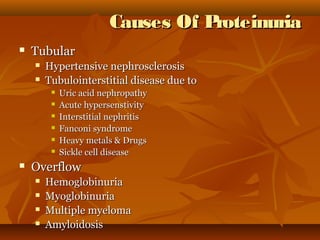Proteinuria how to approach final | PPT
