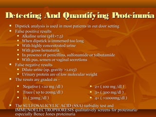 Proteinuria how to approach final | PPT