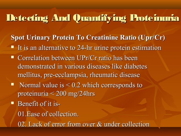 Proteinuria how to approach final | PPT | Blood Disorders | Diseases ...