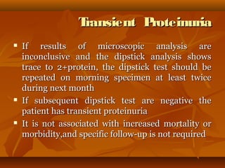 Proteinuria how to approach final | PPT