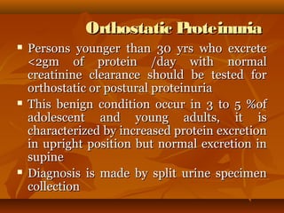 Proteinuria how to approach final | PPT