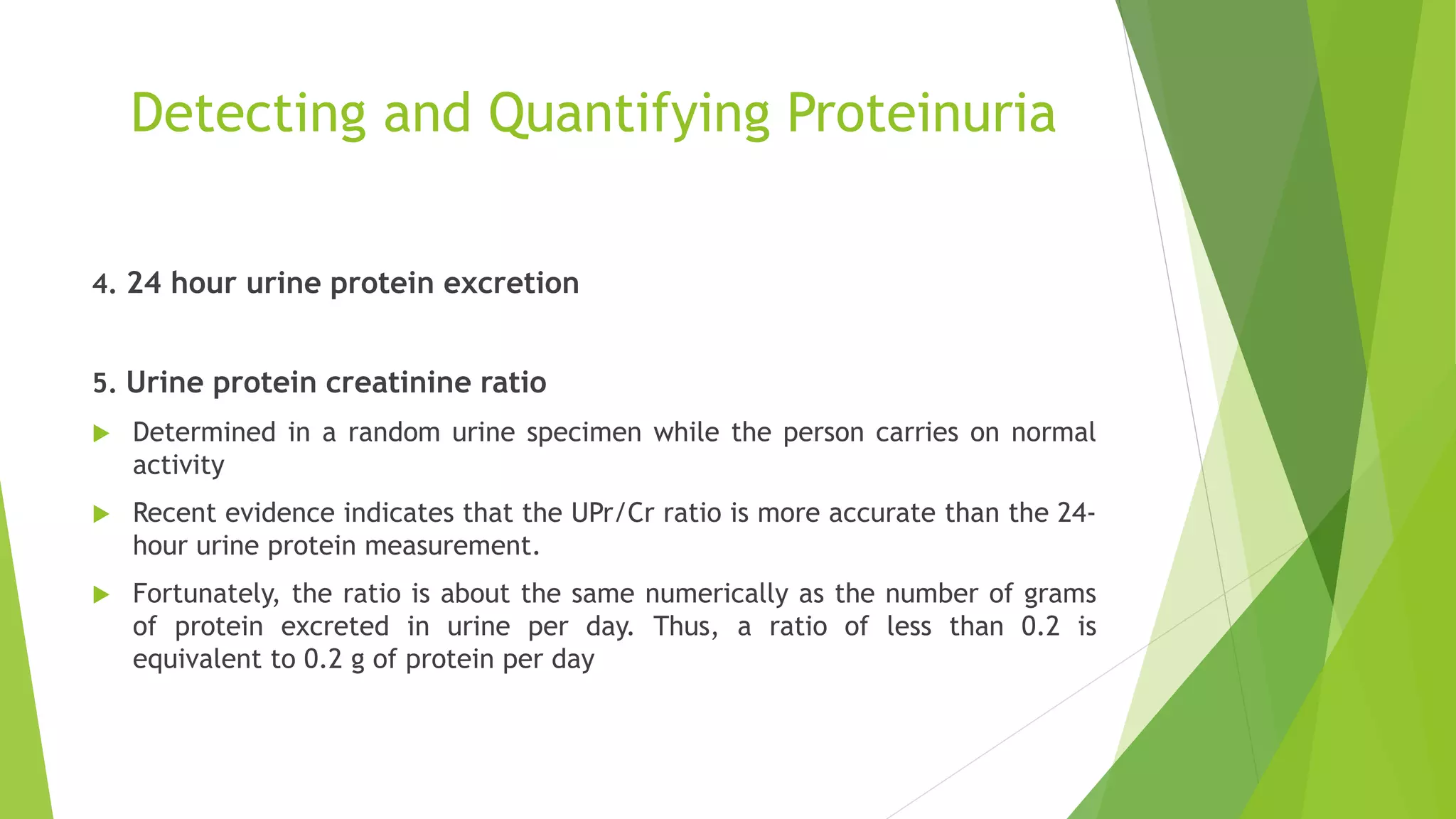 Proteinuria in adults | PPTX