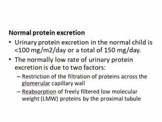 Proteinuria & Nephrotic Syndrome for.pptx