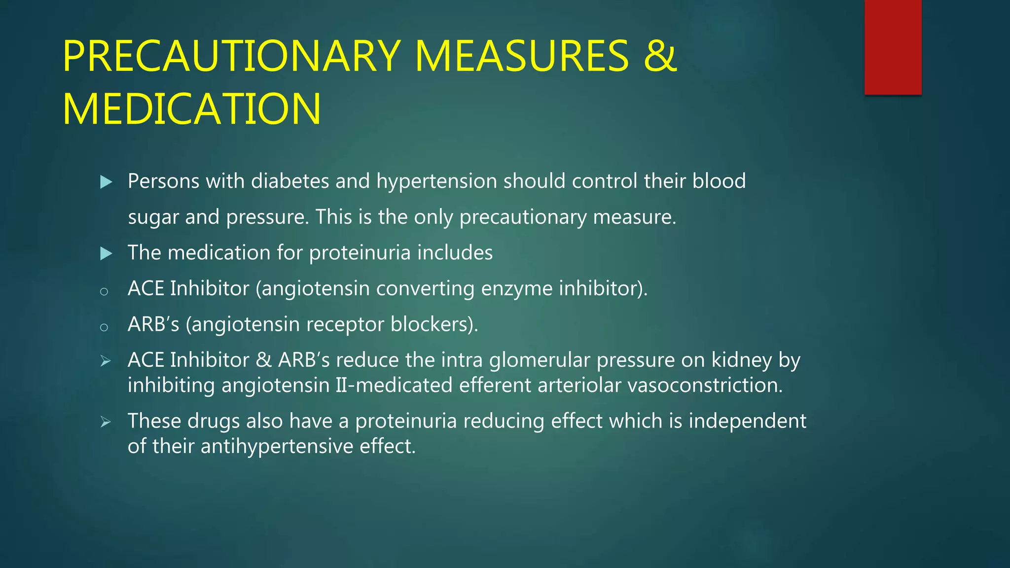 Proteinuria presentation | PPTX