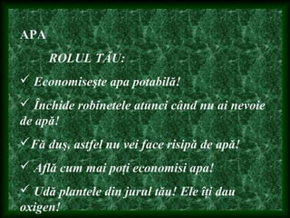 Protejarea mediului înconjurator | PPT