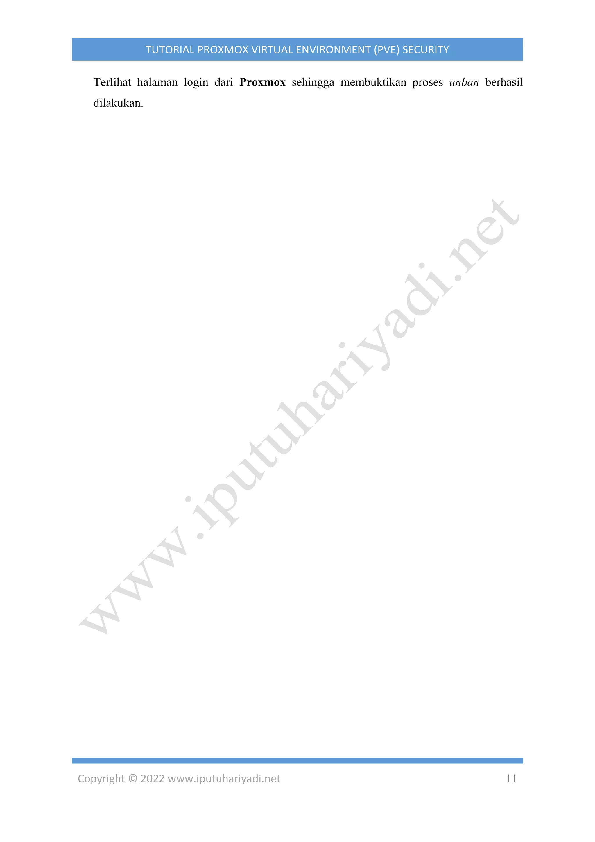 Proteksi Brute Force pada Proxmox Virtual Environment (PVE) menggunakan Fail2Ban | PDF