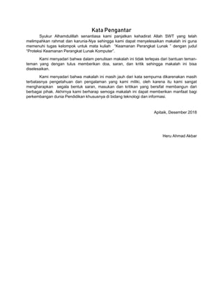 Proteksi keamanan prangkat lunak | PDF
