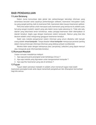 Proteksi keamanan prangkat lunak | PDF