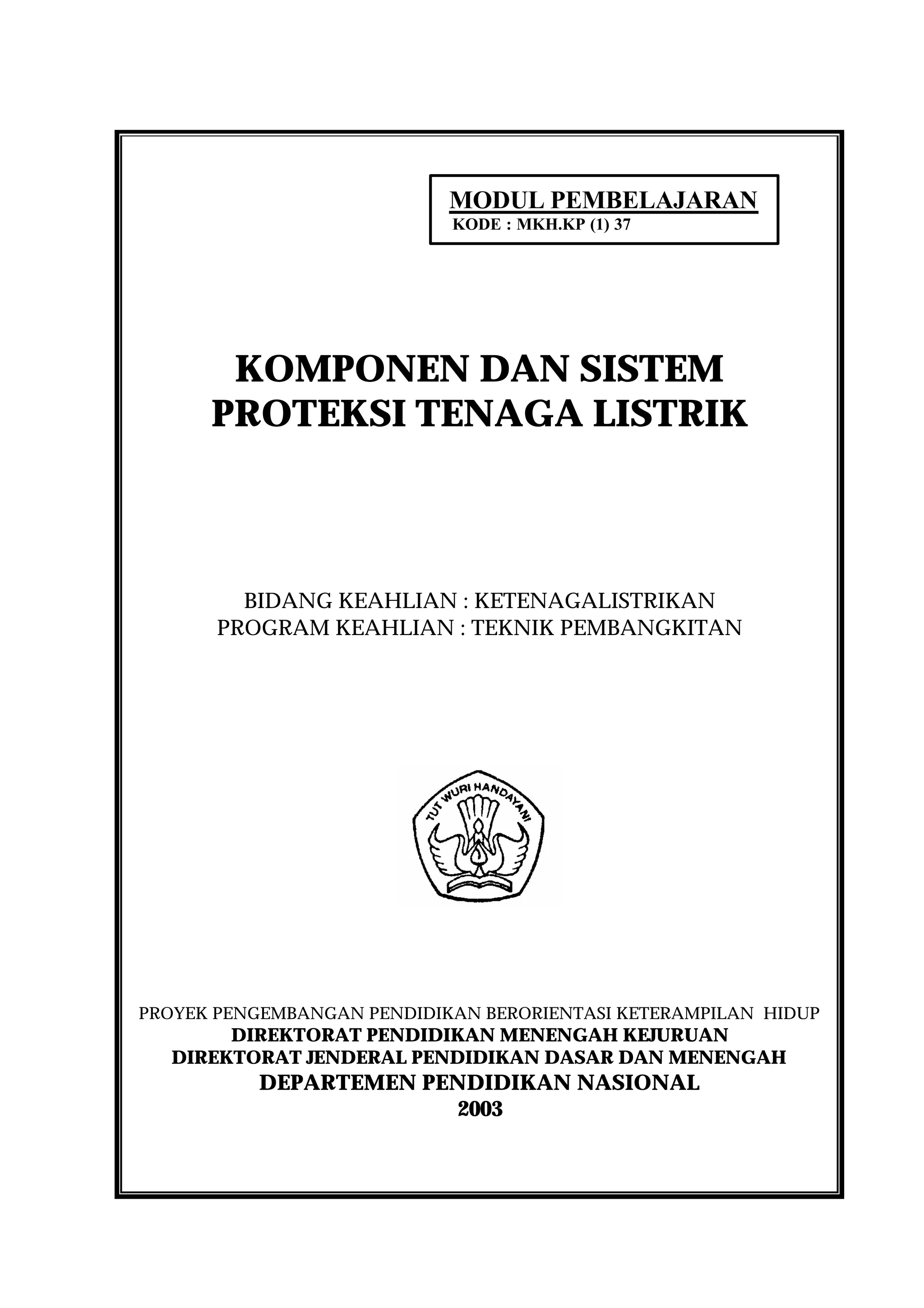 Proteksi sistem tenaga_listrik | PDF