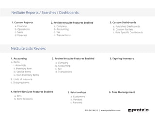 NetSuite Health Check - Maximize Performance & NetSuite ROI | PDF | Business | Business and Finance