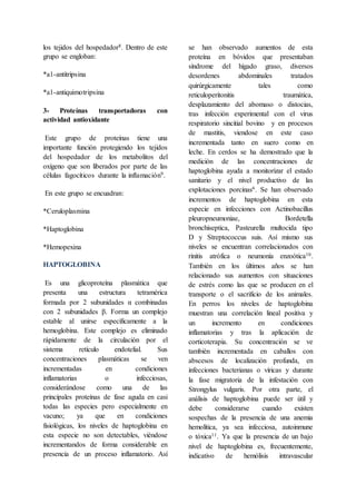 Proteínas de fase aguda | DOCX