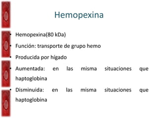 Proteínas plasmáticas evaluacion bioquimica | PPTX
