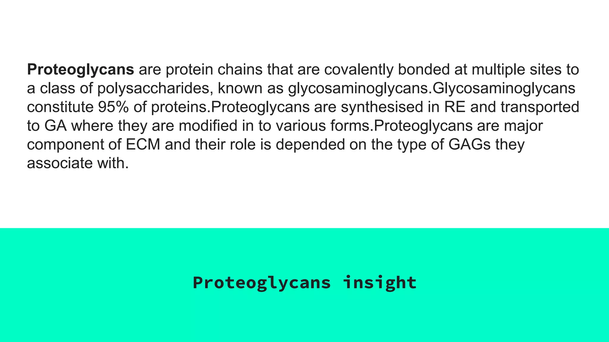 Proteoglycans | PPTX