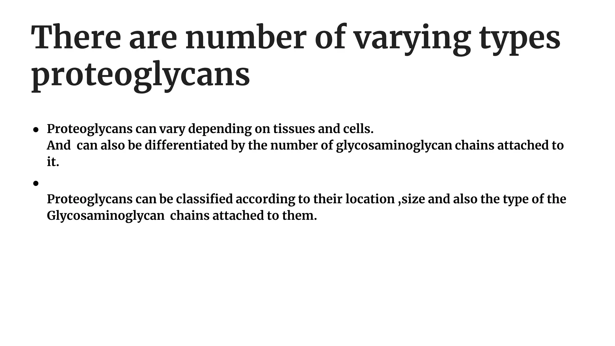 Proteoglycans | PPTX