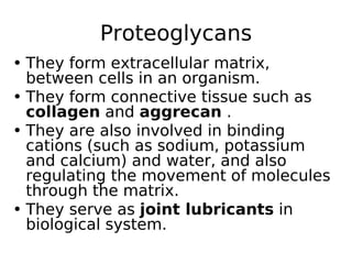 Proteoglycans sb | PDF